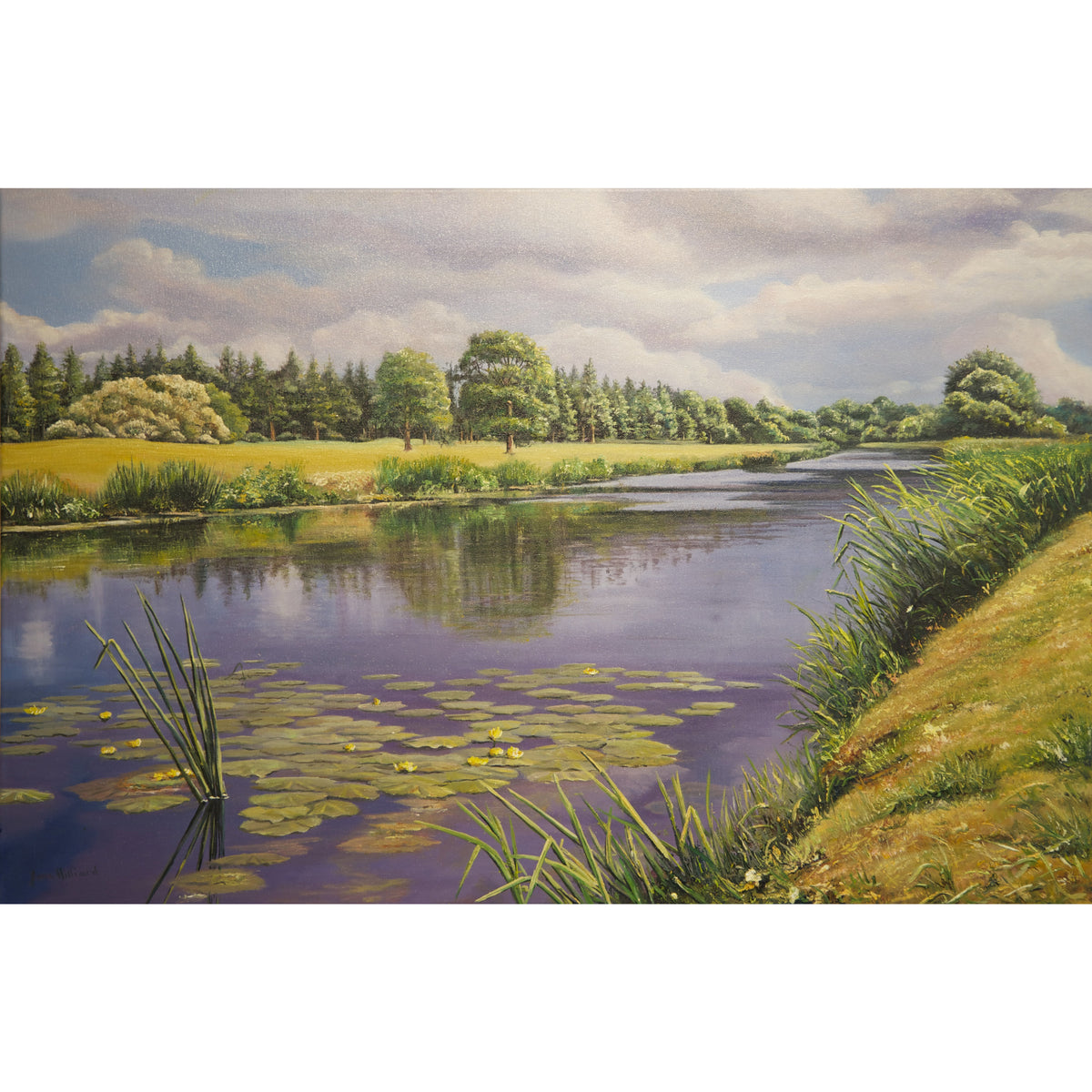 The River Maigue Adare – The Jane Hilliard Gallery